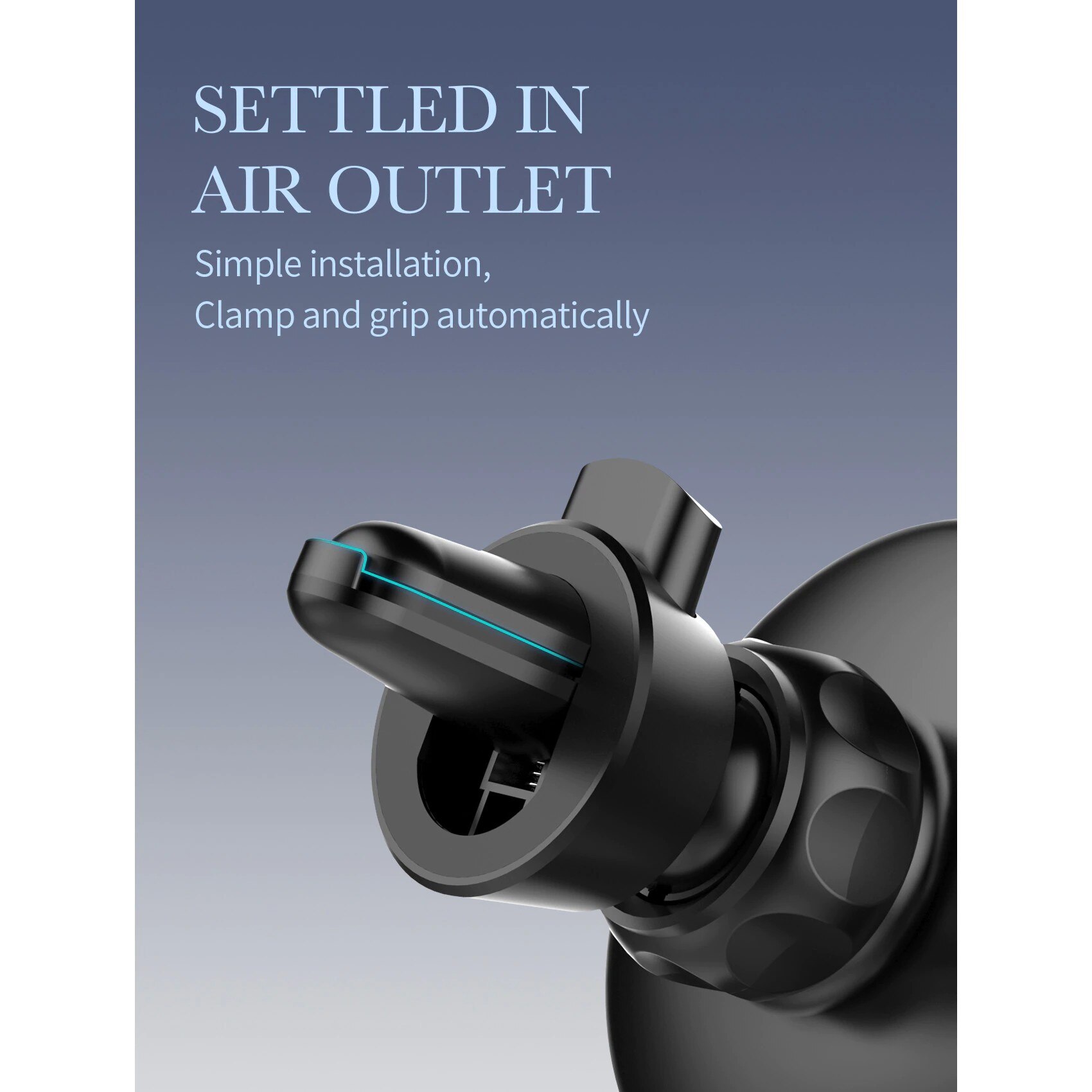 Suport auto MagSafe cu incarcare wireless 15W, Flippy, pentru seria ...