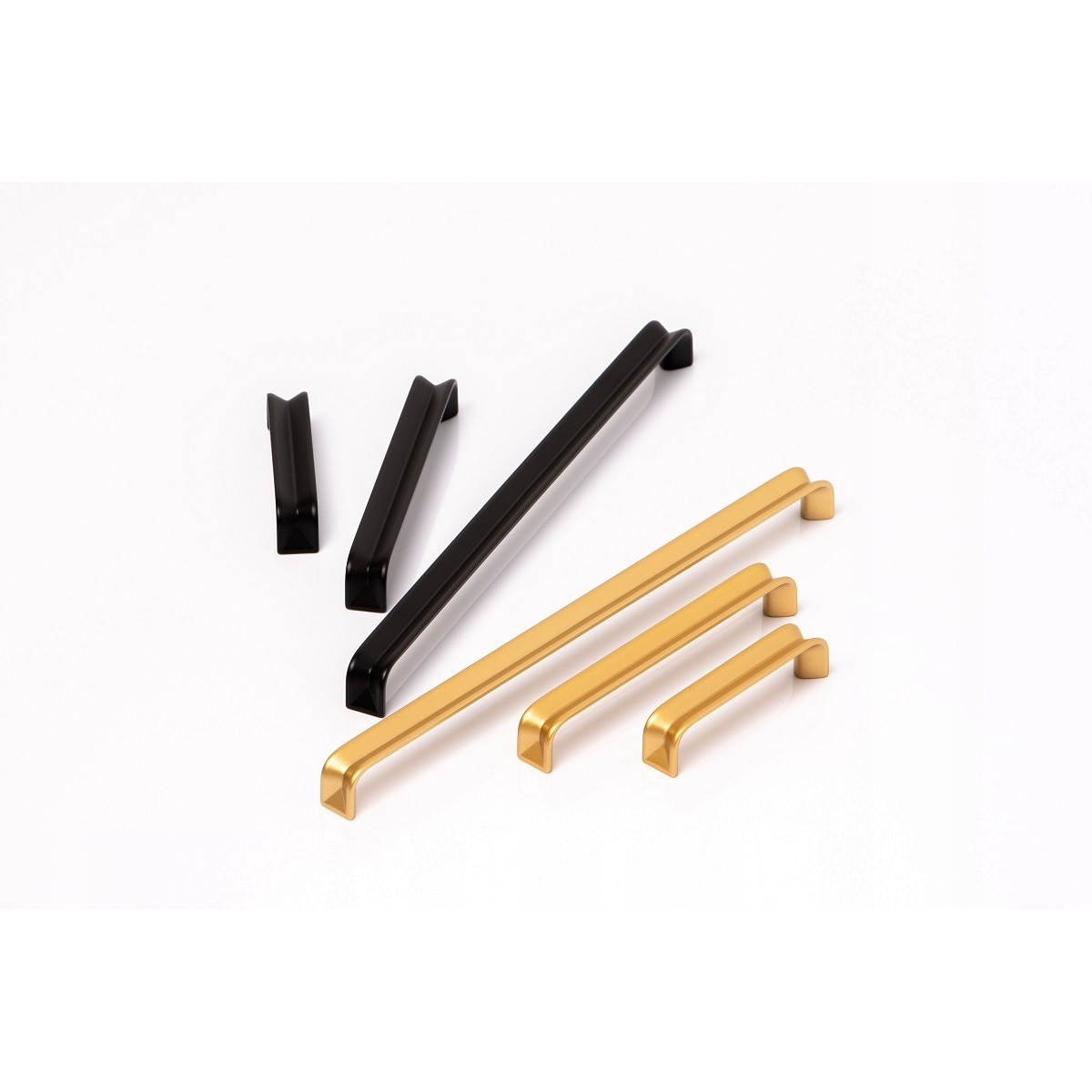 Maner mobila, GIUSTI, Metal, 96mm, Negru - eMAG.ro