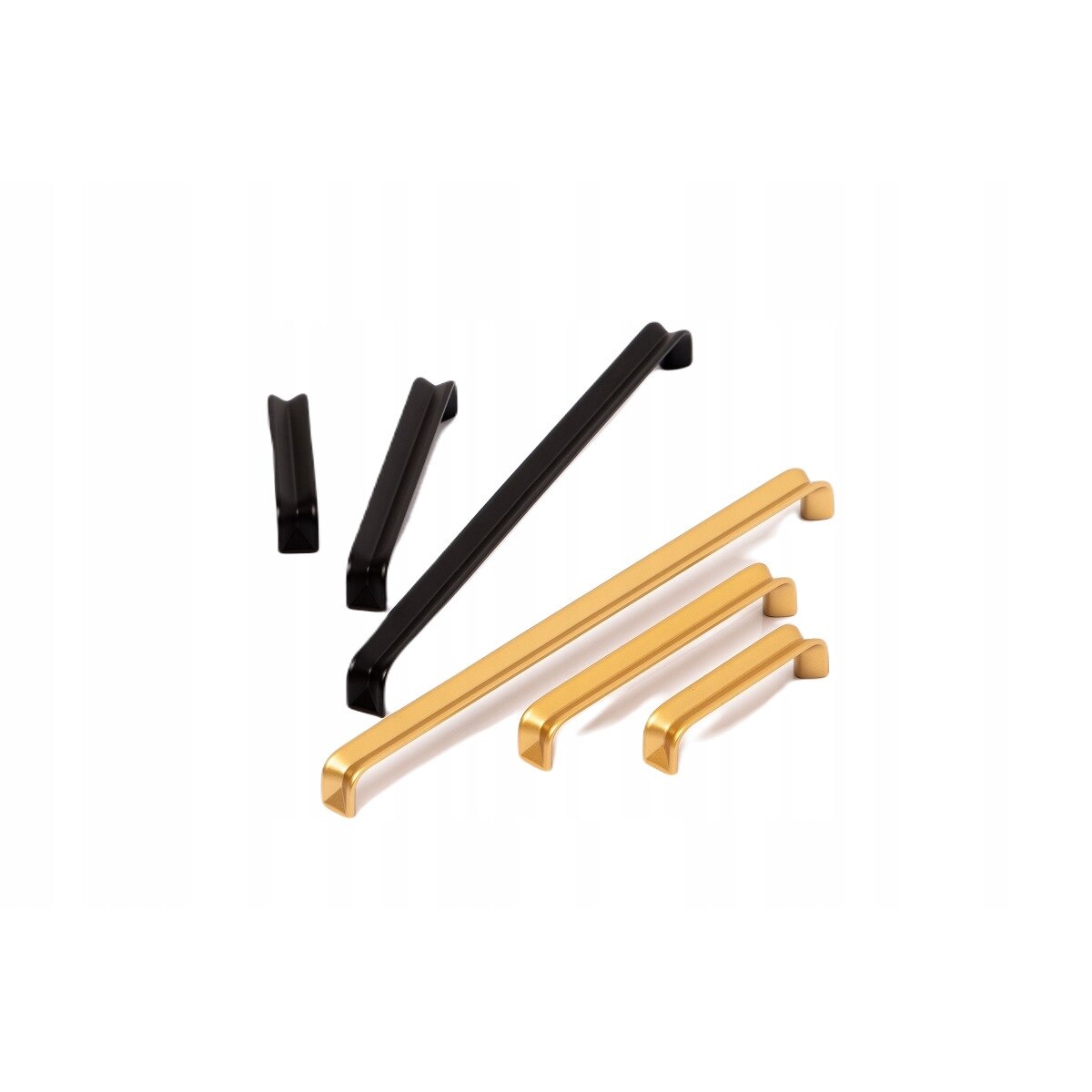 Maner mobila, GIUSTI, Metal, 320mm, Negru - eMAG.ro