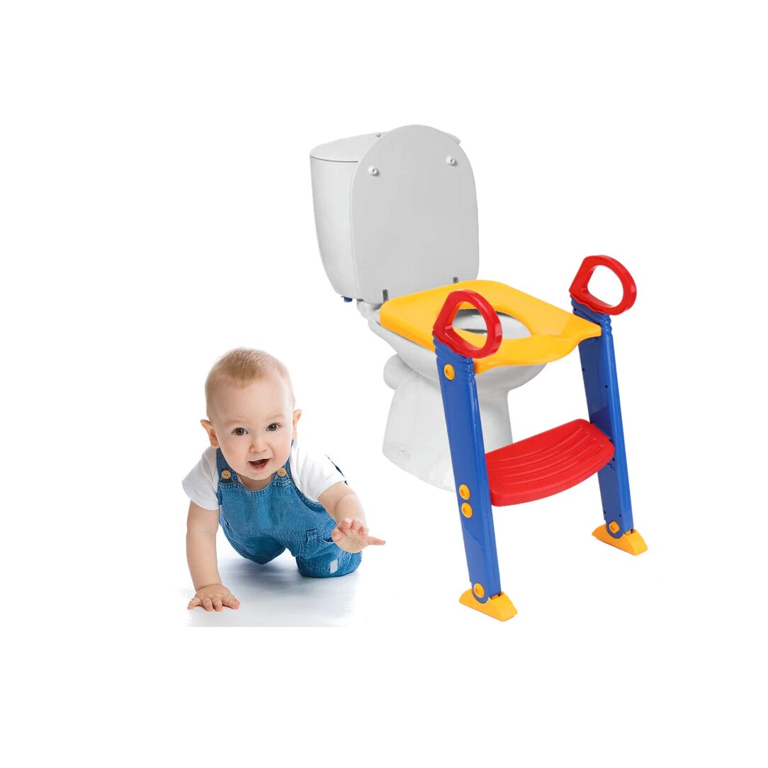 Reductor WC cu scara pliabila pentru Copii peste 12 luni - eMAG.ro