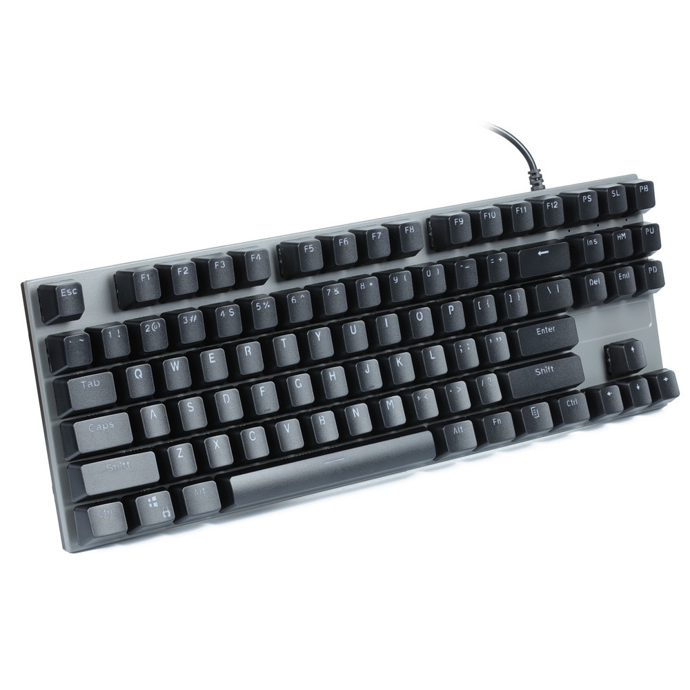 Tastatura mecanica gaming, Interlook, Iluminare LED RGB, Negru - eMAG.ro