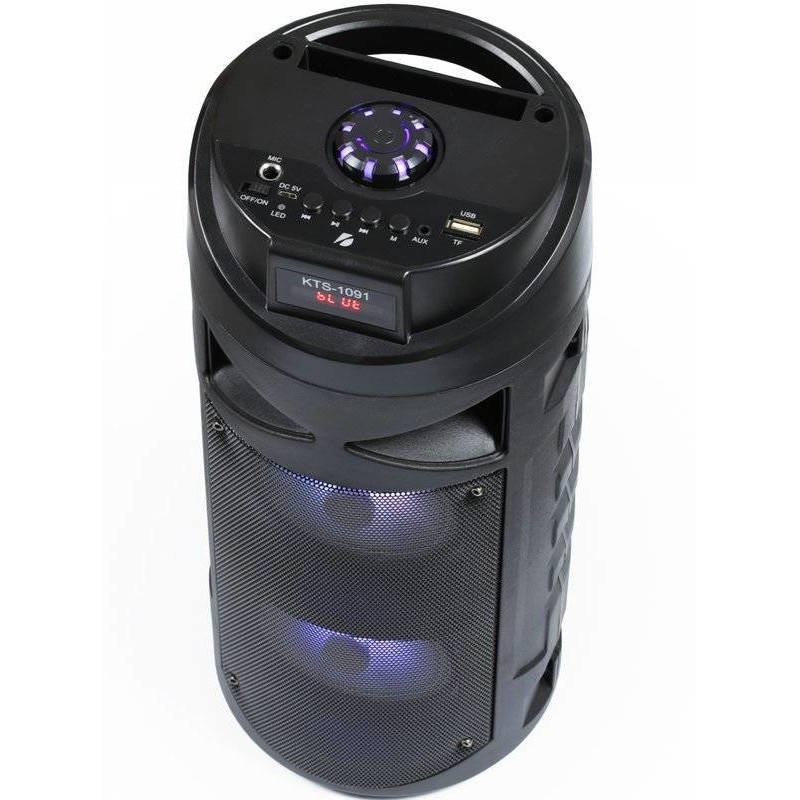 Boxa portabila, Interlook, Bluetooth, Microfon, Gri - eMAG.ro