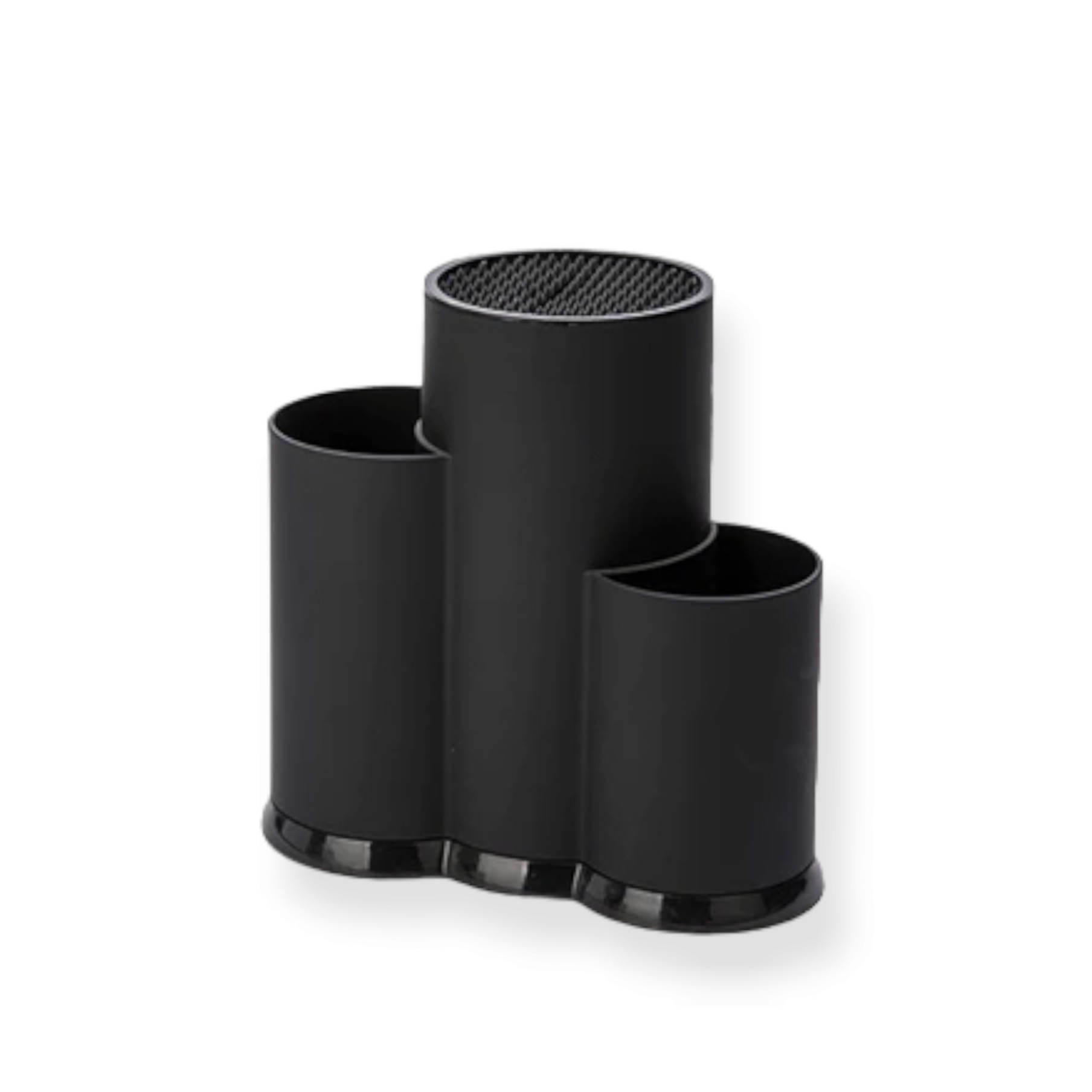 Suport Cutite si Ustensile Bucatarie Plastic negru 23x12x22 cm - eMAG.ro