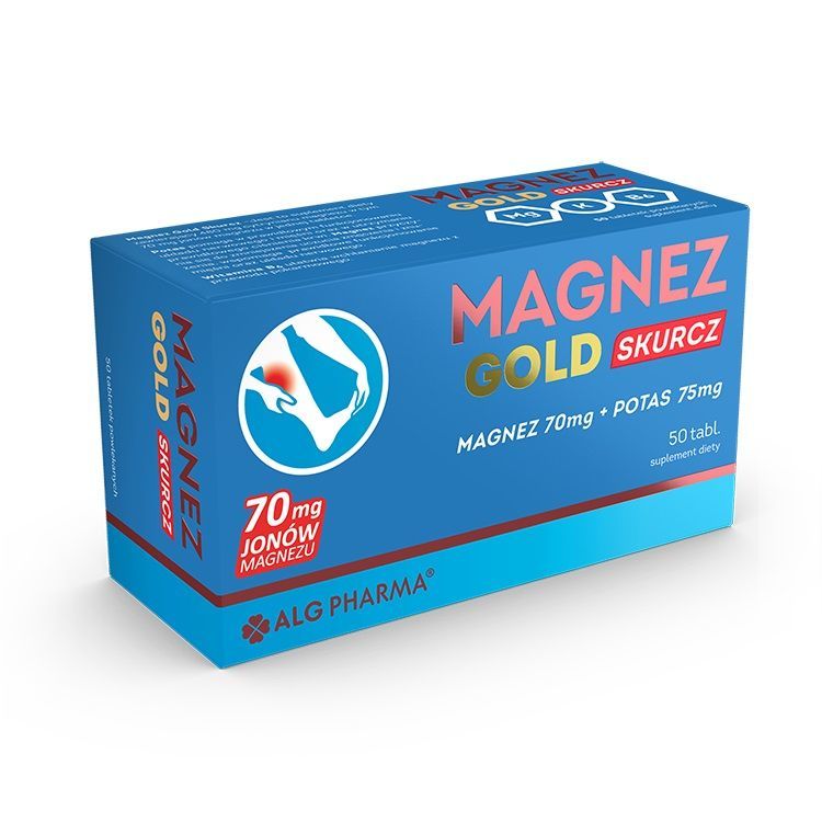 Supliment alimentar, ALG PHARMA Magneziu GOLD contractie, 50 tablete - eMAG.ro