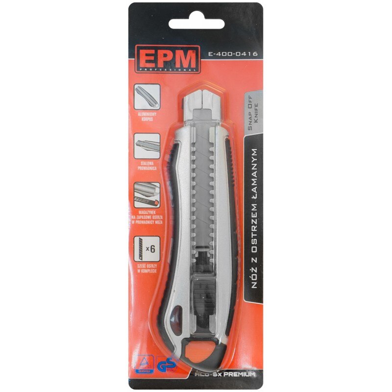 Set cutter + 6 lame, EPM, Aluminiu/Otel, 8 segmente, 18 x 0.5 mm ...