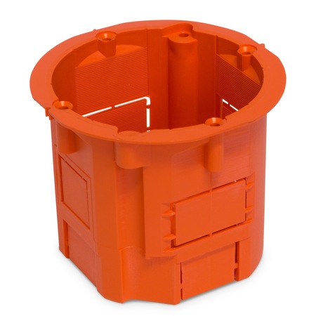 Doza de legatura, Volteo, ABS, 60 x 60 mm, 250 V, Portocaliu - eMAG.ro