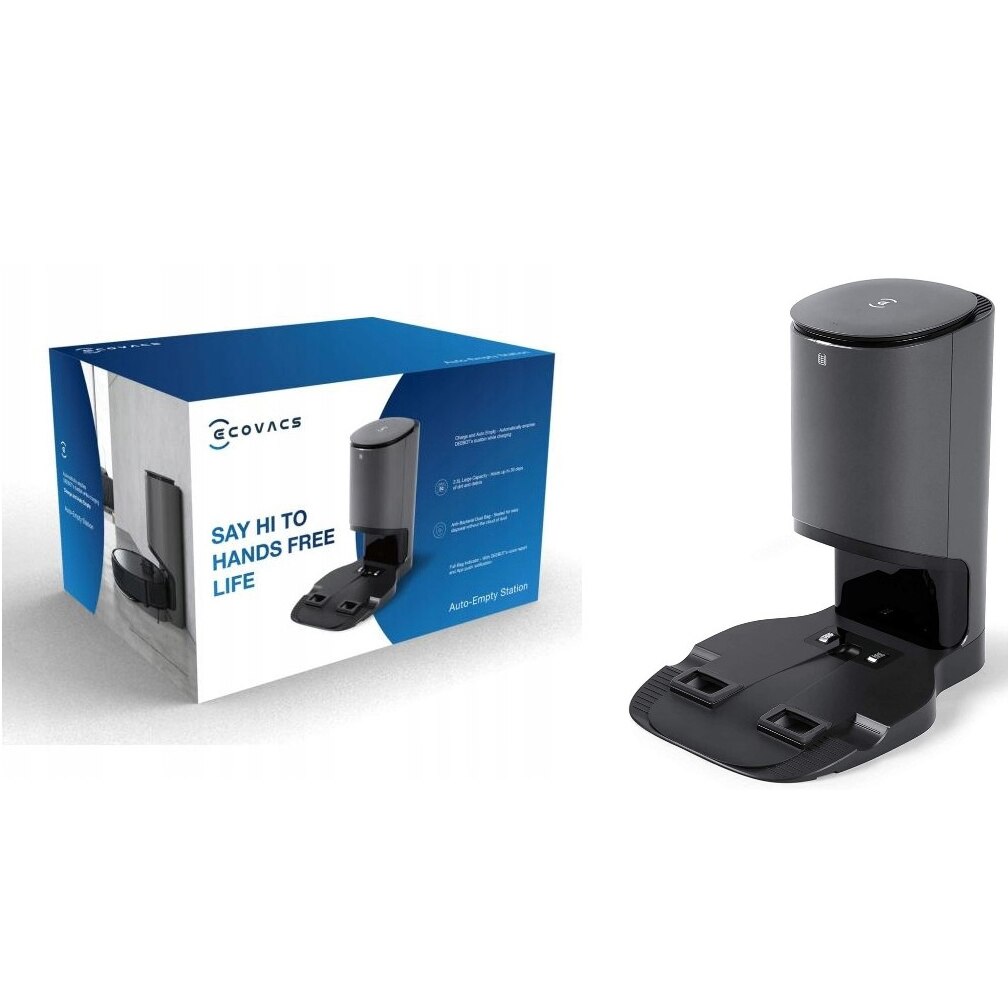 Statie de golire automata CH1918 Ecovacs, compatibila cu modelele T9, T9+, OZMO T8 Family si N8 ...