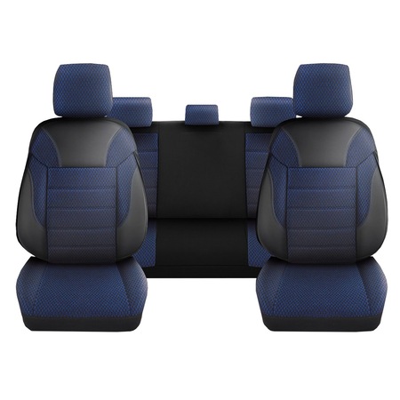 Set Huse Scaune Auto DeluxeBoss Classico, pentru bancheta rabatabila ...