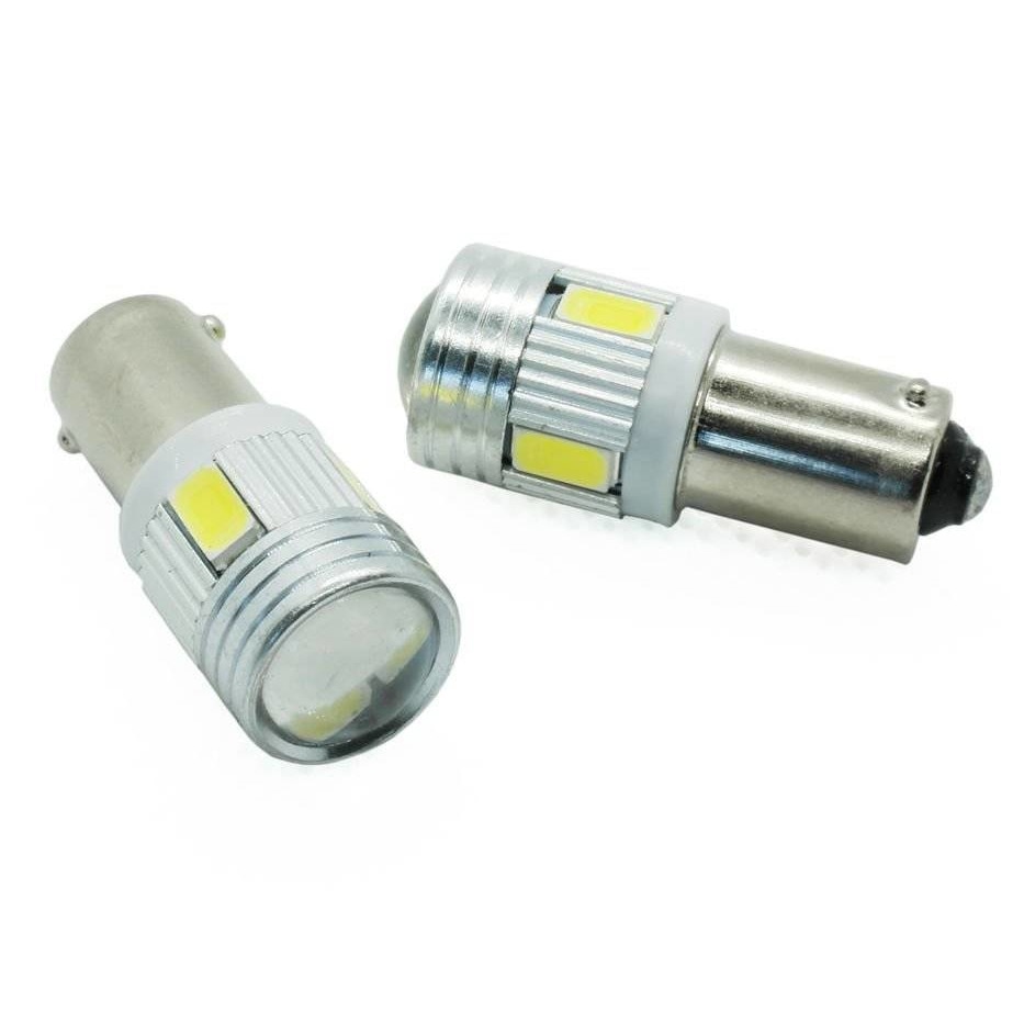 Bec auto, Interlook, LED, 12V, T4W, Argintiu - eMAG.ro