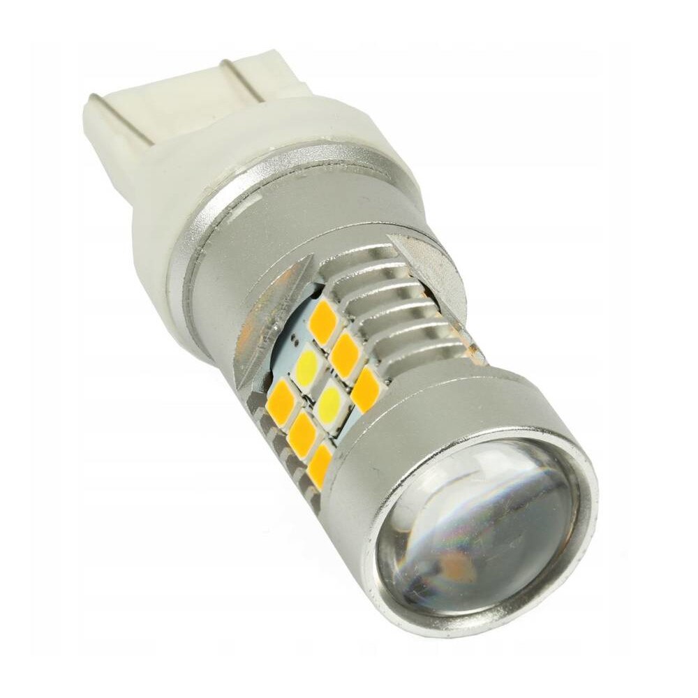 Bec auto, Interlook, LED, 12V, W21/5W, Argintiu - eMAG.ro