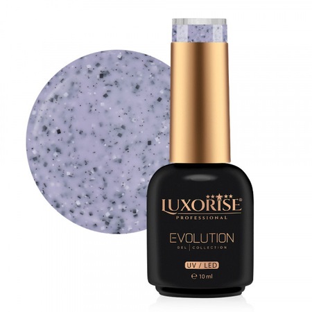 Oja Semipermanenta LUXORISE Evolution, Crazy in Dots - Ice Sprinkles 10ml - eMAG.ro