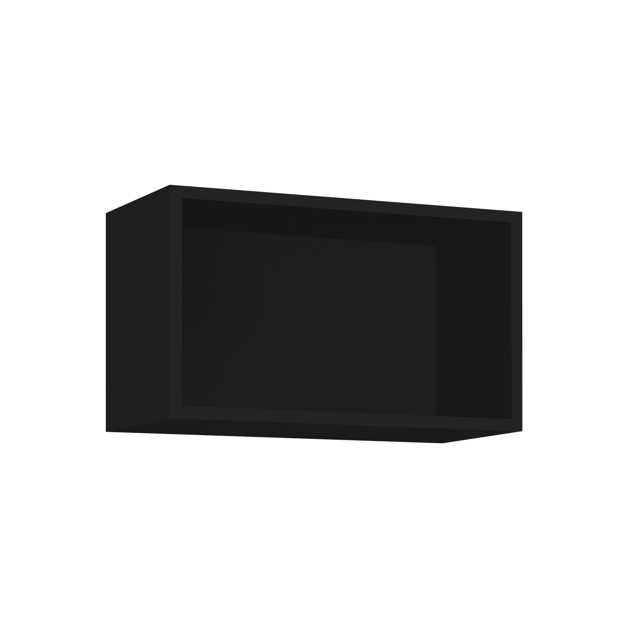 Raft haaus Haga, Negru, L 50 x l 28 x H 30 cm - eMAG.ro