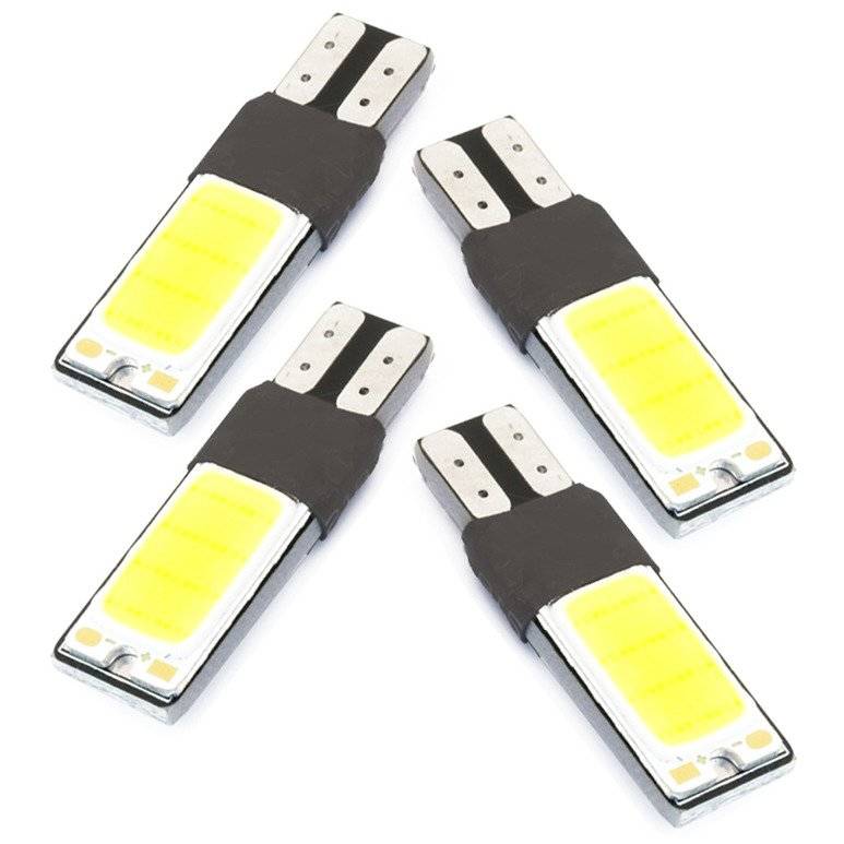 Set 4 becuri auto, Interlook, LED, 12 V, Multicolor - eMAG.ro