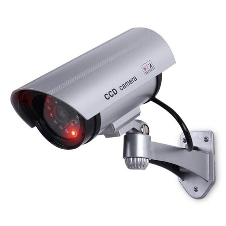 Camera CCTV falsa, LED IR, 2 x AA, 17x21x8cm - eMAG.ro