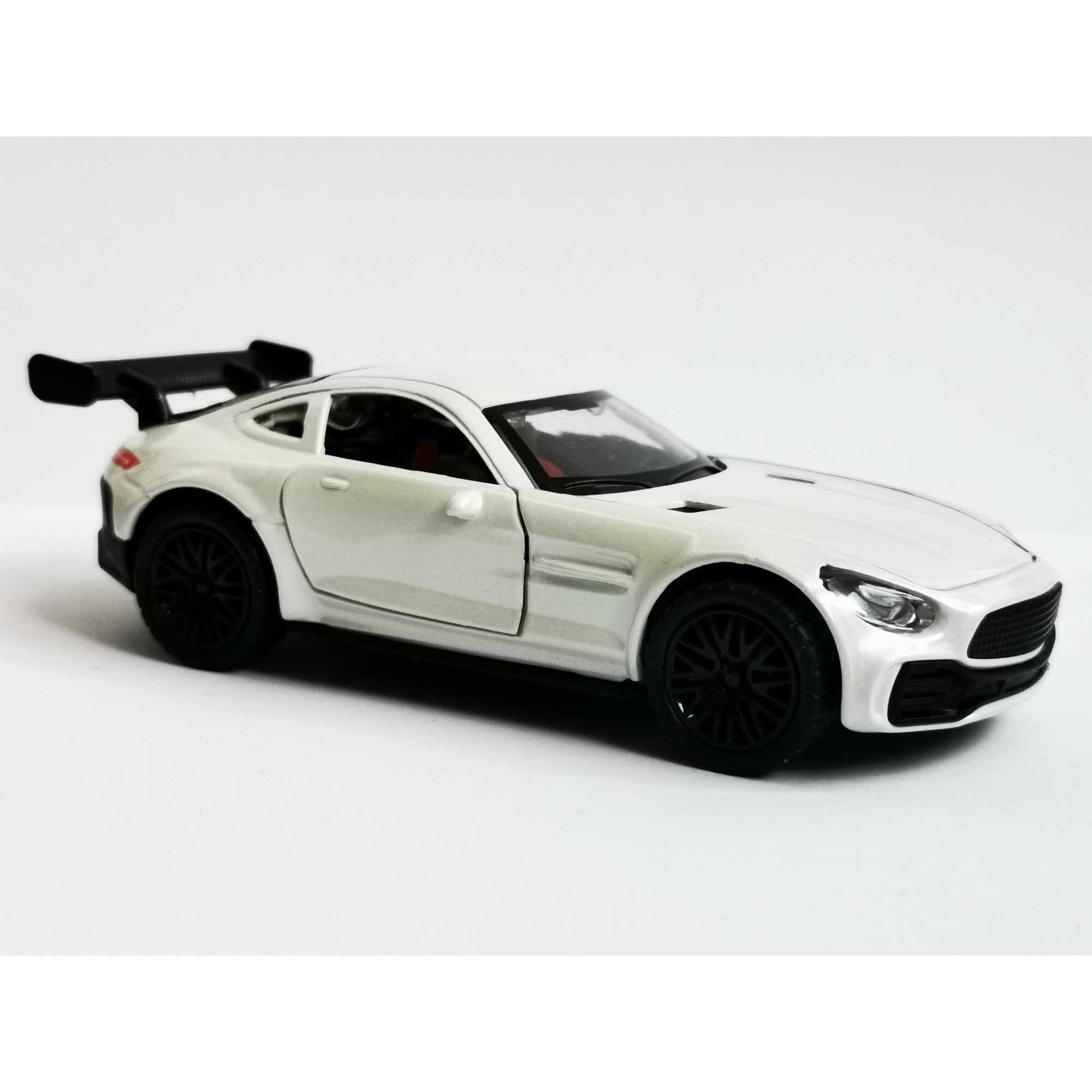 Masina Mercedes AMG GT C Coupe cu usi, capota, portbagaj mobile, lumini ...