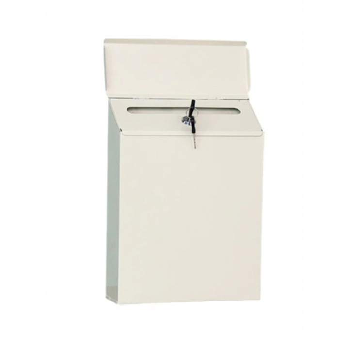 Cutie postala de culoare crem, otel, 23 x 6 x 30 cm - eMAG.ro