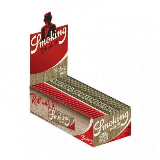 Foite Rulat Smoking Regular Organic, 50 bucati - eMAG.ro