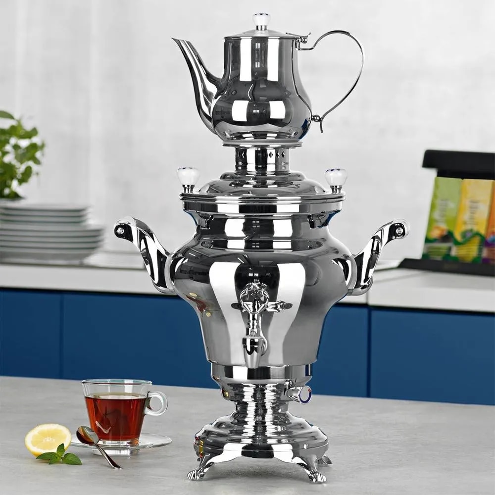 Fierbator electric BEEM, Samovar Soraya, pentru ceai, cafea si alte ...