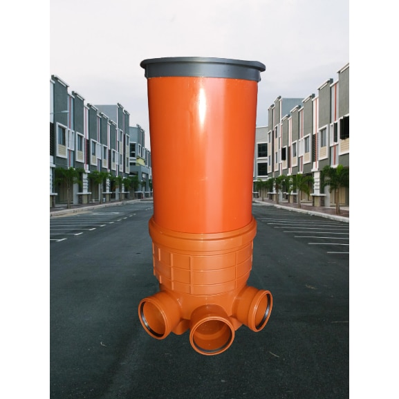 Kit Camin Canalizare pentru inspectie DN400, coloana inaltare 1m, baza ...