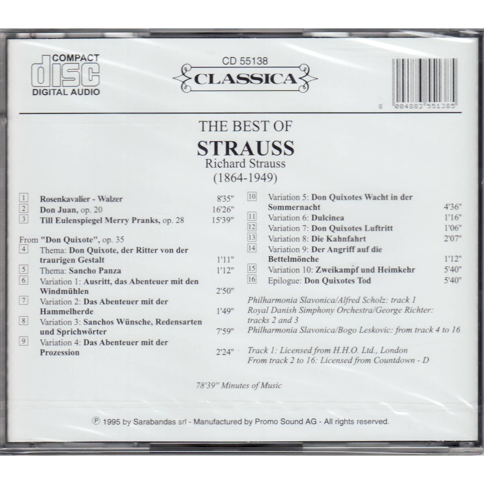 The Best Of Richard Strauss CD - eMAG.ro