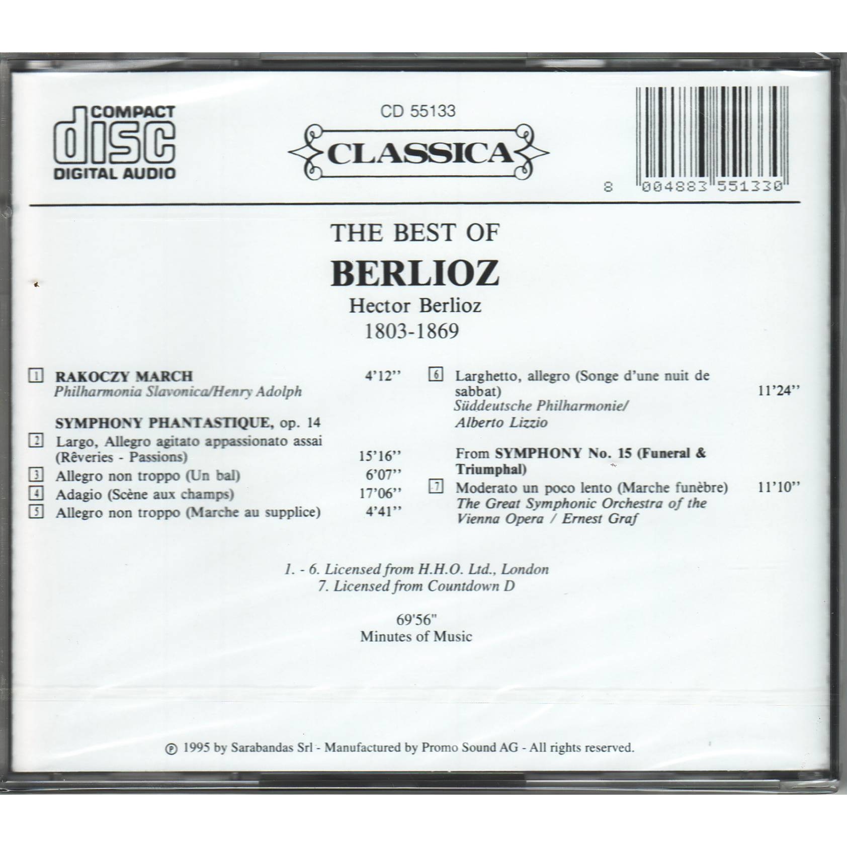 The Best Of Berlioz CD - eMAG.hu