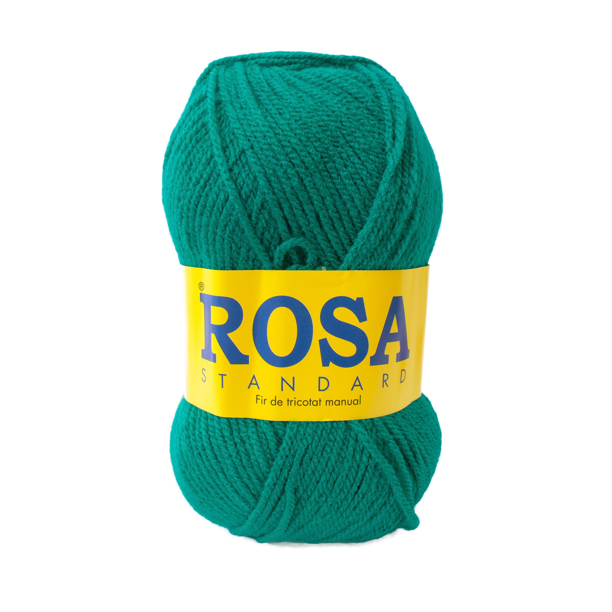 Bobina fir tricotat Rosa Standard 73, acril 100%, 75 g, smarald - eMAG.ro