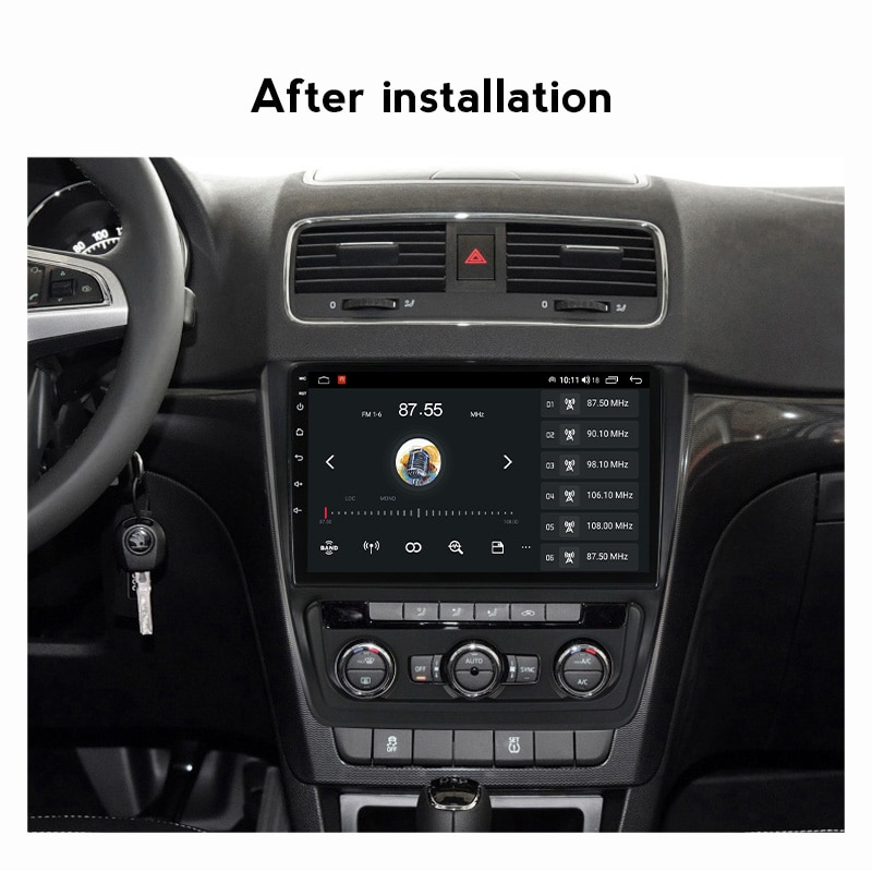 Navigatie dedicata Skoda Yeti 2009-2014, NAVI-IT, Android 13, Wireless ...