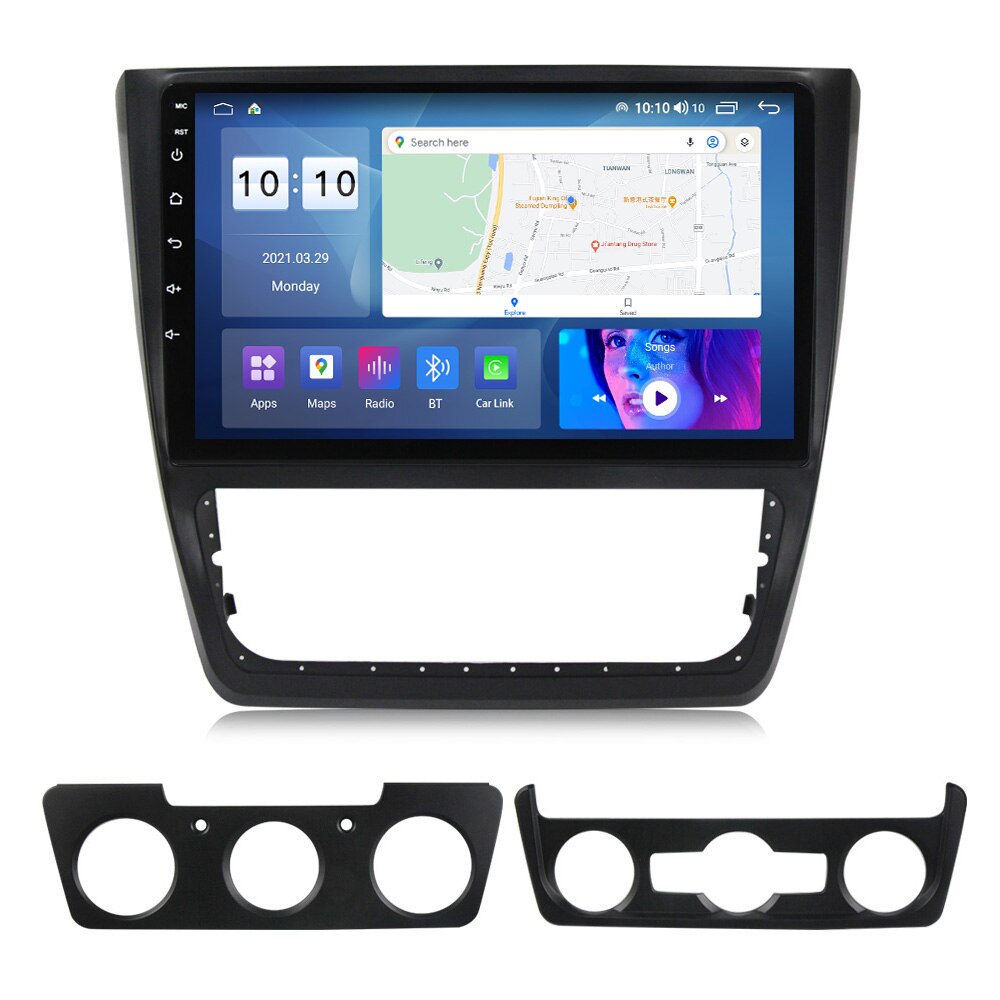 Navigáció Skoda Yeti 5L 2009-2014, NAVIGPS, Android, 2 GB RAM és 32 GB ...