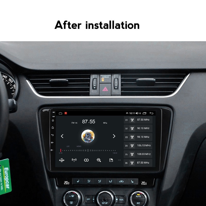 Navigatie dedicata Skoda Octavia 2013-2018, NAVI-IT, 8 GB RAM 128 ROM ...