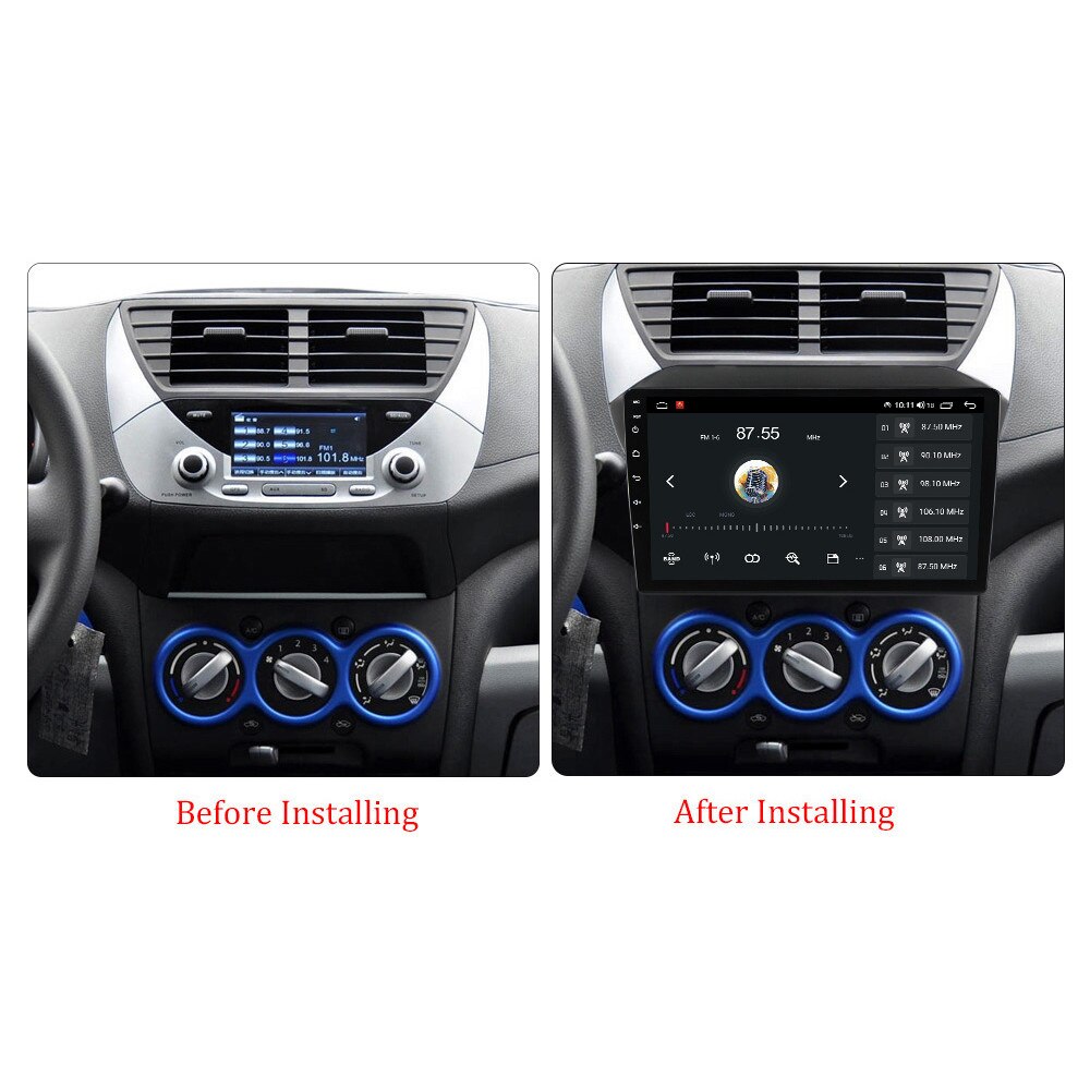 Navigatie dedicata Suzuki Alto 2009-2016, NAVI-IT, Android 13, Wireless ...