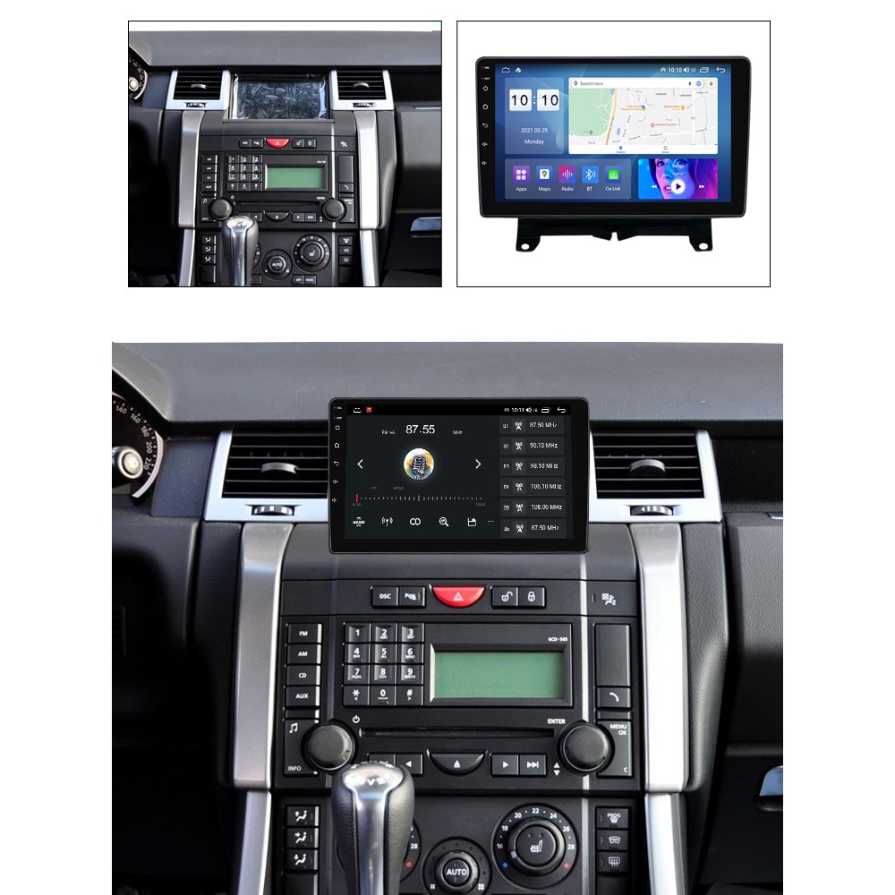 Navigatie dedicata Land Rover Range Rover Sport 2005-2010, NAVI-IT, 8 ...