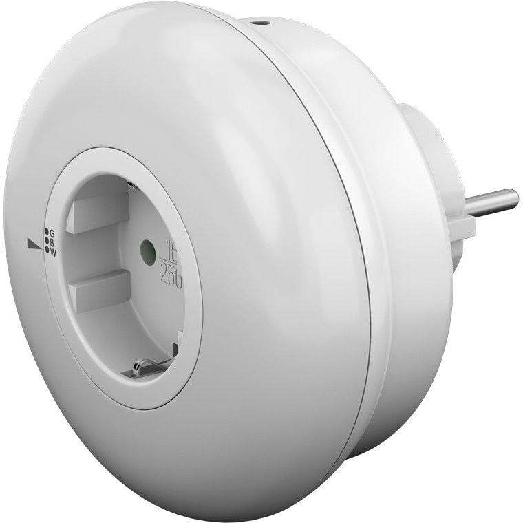 Priza LED cu lumina de veghe 6500k, port priza, 3 culori - eMAG.ro