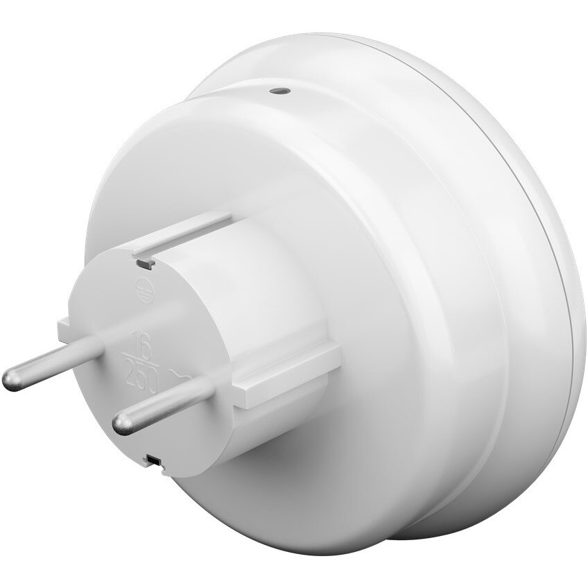 Priza LED cu lumina de veghe 6500k, port priza, 3 culori - eMAG.ro