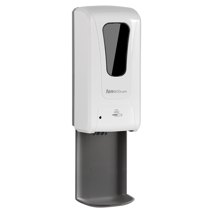 Dispenser dezinfectant, Faneco, ABS, Gri/Alb - eMAG.ro