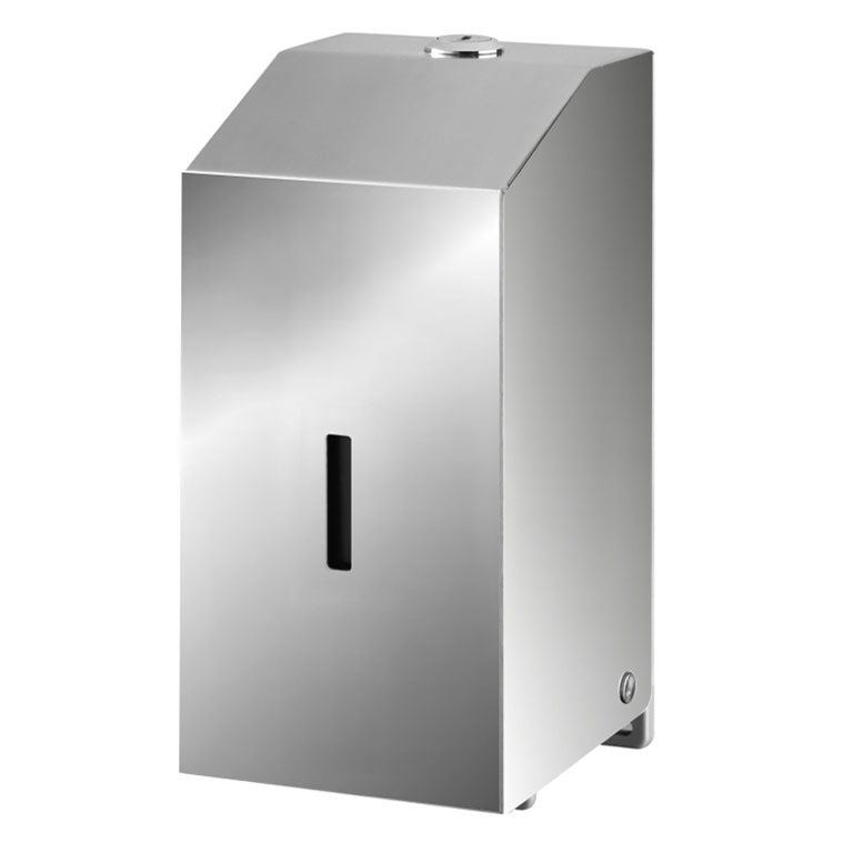 Dispenser sapun lichid Bisk, Inox, 0.5l, Argintiu - eMAG.ro