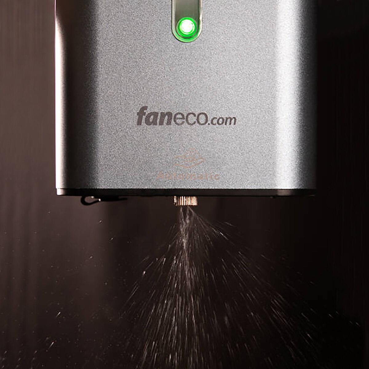 Dispenser dezinfectant Faneco, Aluminiu, 1l, Argintiu - eMAG.ro