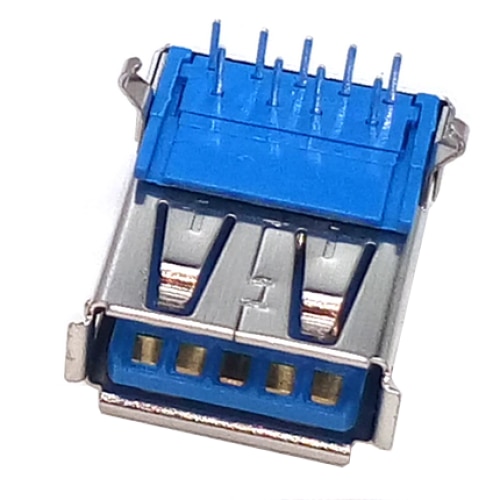 Mufa USB A 3.0, 9 pini, Argintiu - eMAG.ro