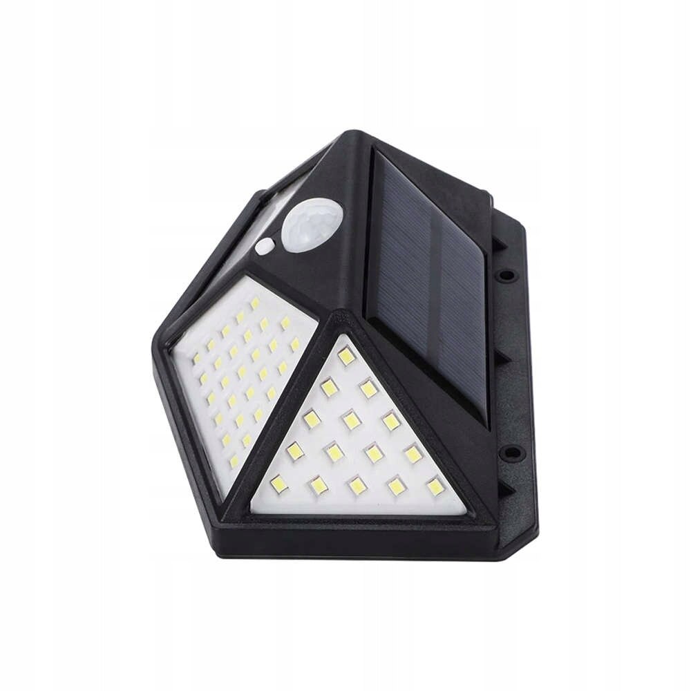 Lampa solara, DDK, 100 LED, IP65, Negru - eMAG.ro