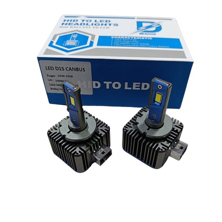 Set 2 Becuri Led d1s D Series LED 35W 10000 Lm 6500K - eMAG.ro