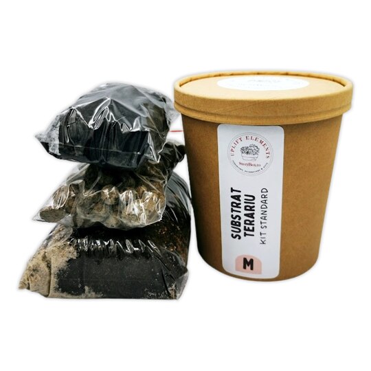 Kit pentru Terariu, Uplift Elements, Standard Marimea M, Argila ...