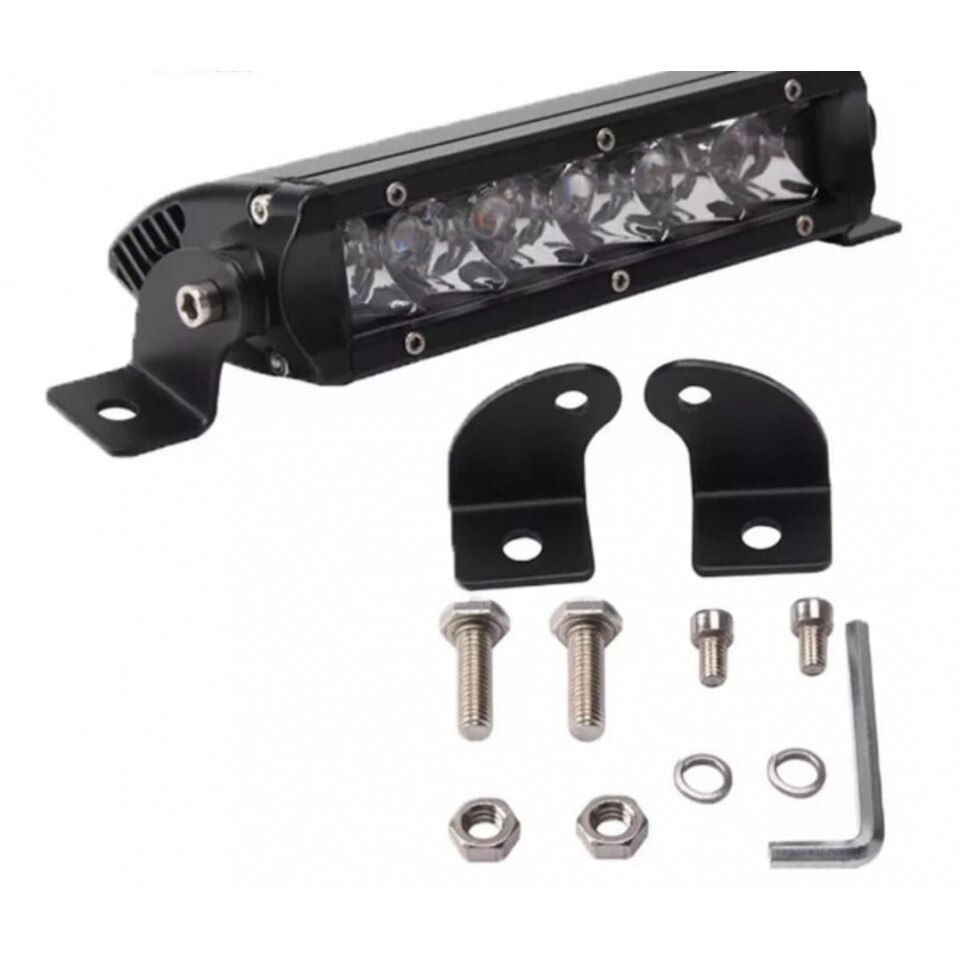 Proiector LED auto P.TIP 18-OFF ROAD: 7"/30W /2.000 LM/12V-24V/ IP 68 ...