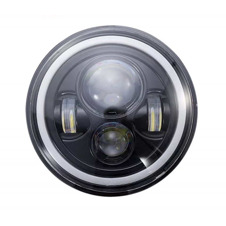 Far auto F.TIP 4-OFF ROAD: 7"/75W / 12V-24V /10.000LM /IP 68 Rezistent ...