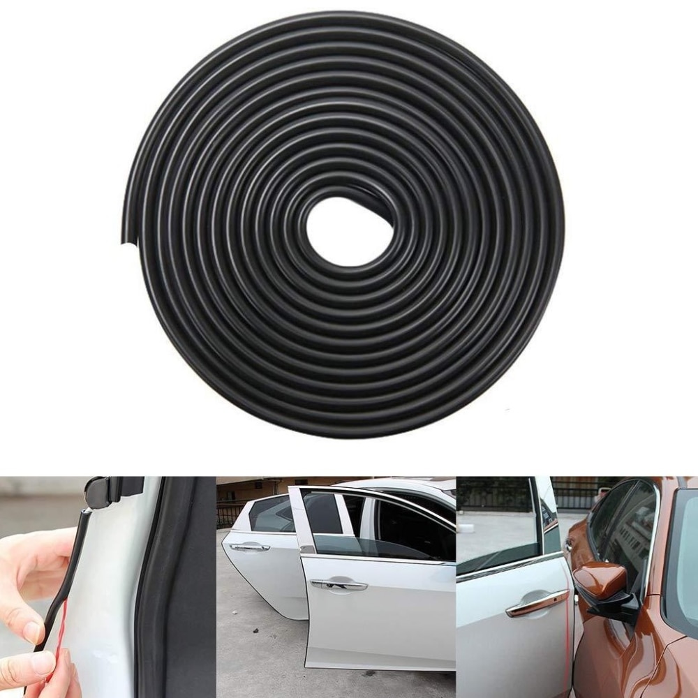 Cheder auto Blasko pentru protectia usilor masinii, lungime 5m, negru ...