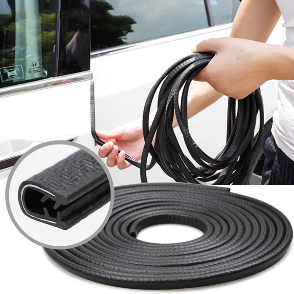 Cheder auto Blasko pentru protectia usilor masinii, lungime 5m, negru ...