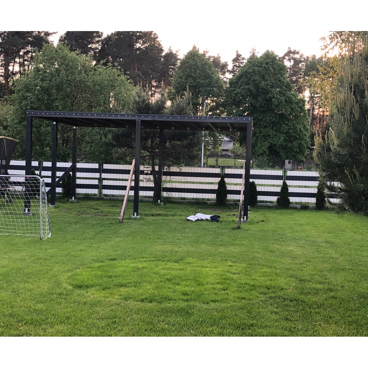 Banda gard, Linarem, PVC, Protectie UV, 19cm x 35m, Alb - eMAG.ro