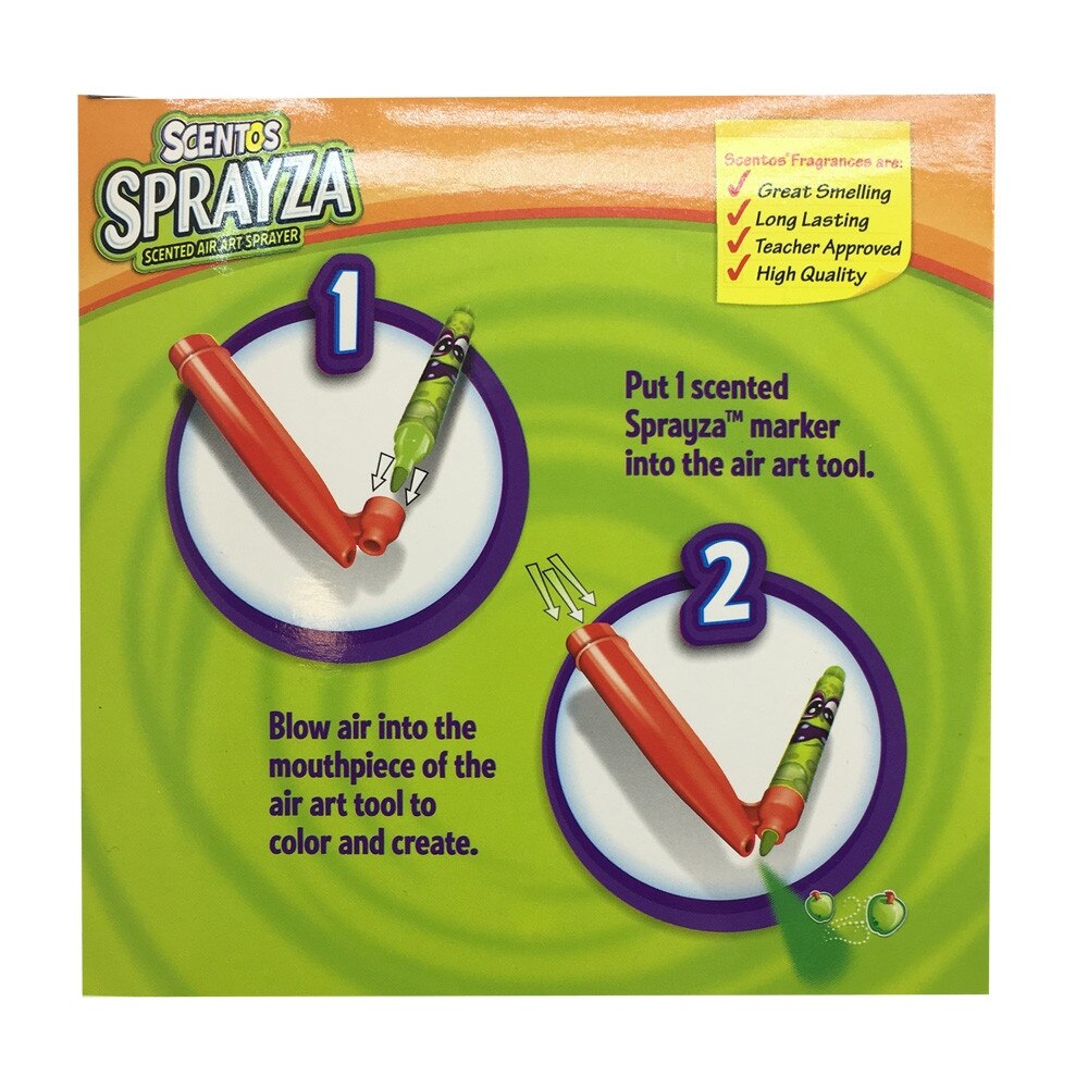 Комплект за рисуване SCENTOS SPRAYZA -WILD PUNCH, 48553 - eMAG.bg