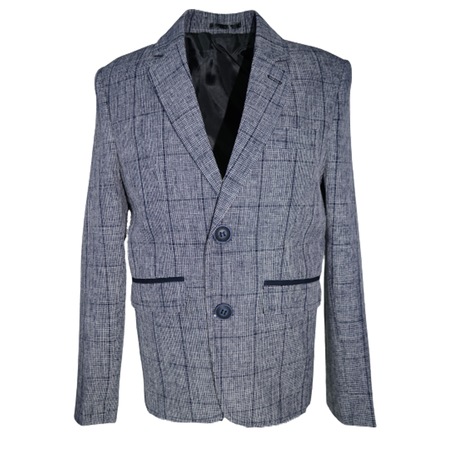 Sacou elegant pentru baieti Looks Kids LK1803-3-152, Albastru 152 CM ...