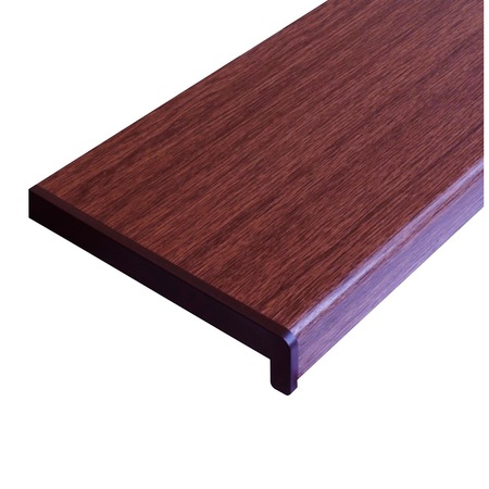 Glaf PVC interior pentru ferestre, mahon, 300 x 15 x 2 cm - eMAG.ro