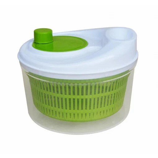 Uscator salata si verdeturi, 4.5 l, plastic, Verde - eMAG.ro