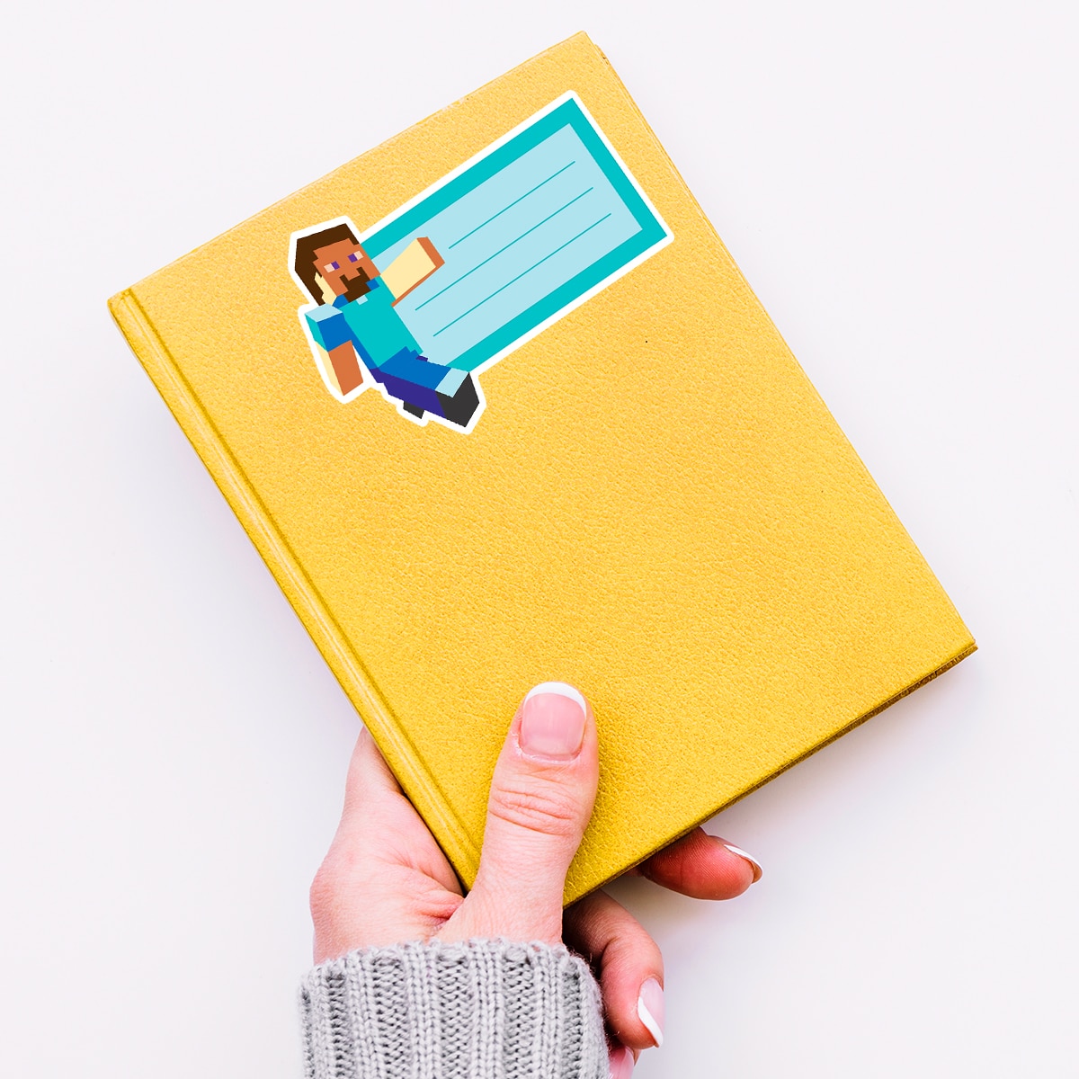 Autocolante pentru caiete 15 bucati PIKACHU si MINECRAFT - eMAG.ro